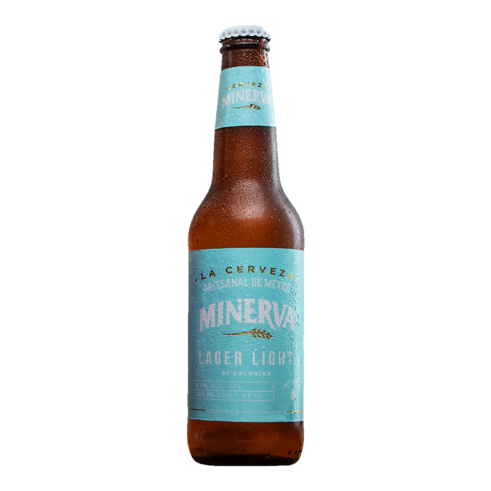 Cerveza Minerva Lager Light • Cervexxa Cervezas