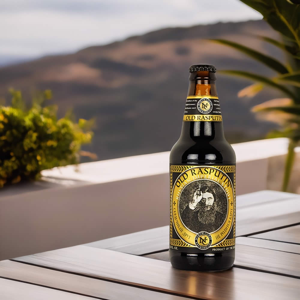 Cerveza North Coast Old Rasputin • Cervexxa