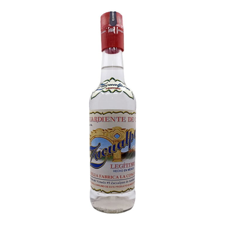 Aguardiente Zacualpan Legítimo Blanco 500 ml • Cervexxa