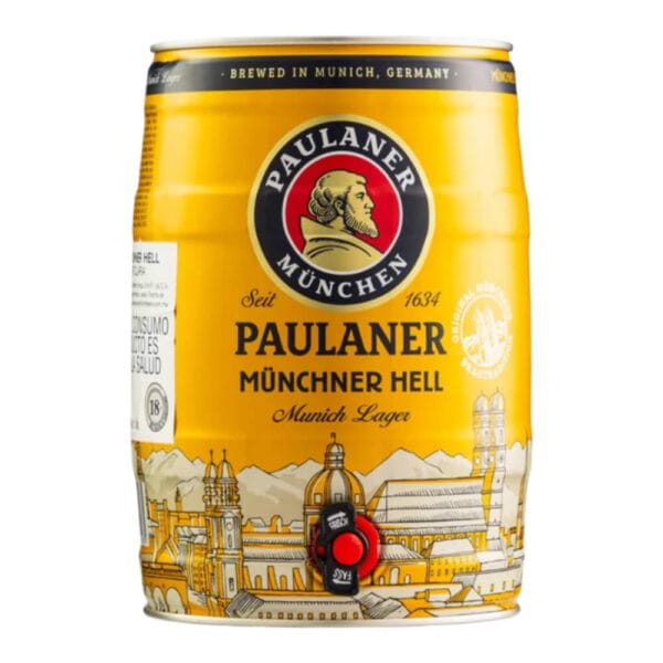 Cerveza Paulaner Münchner Hell Mini Keg • Cervexxa